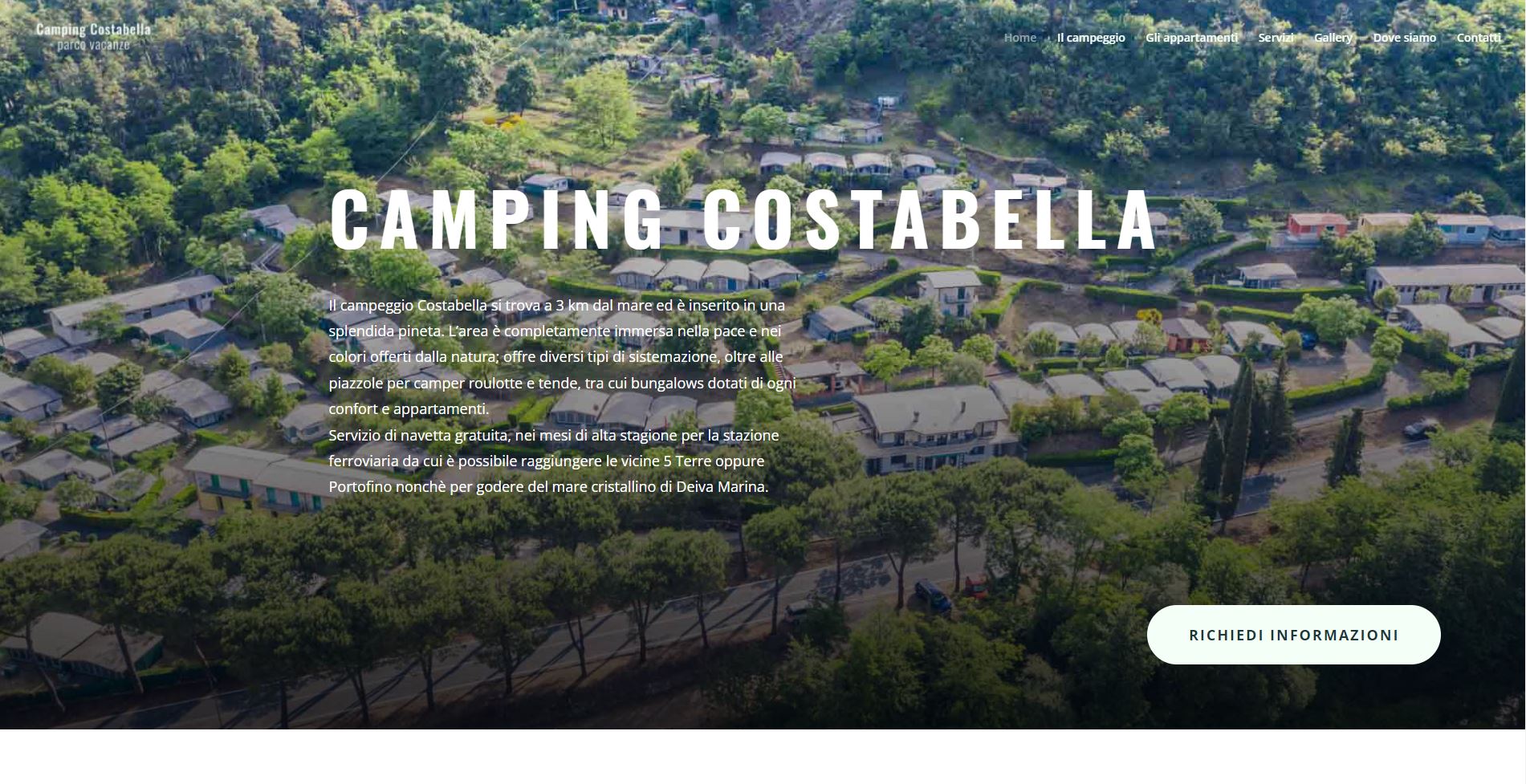 Camping Costabella | Camping in Deiva Marina, in der Nähe der Cinque Terre